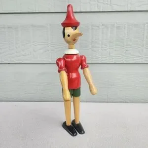 Mastro Geppetto | Holiday | Mastro Geppetto Pinocchio Doll 2 Handmade ...